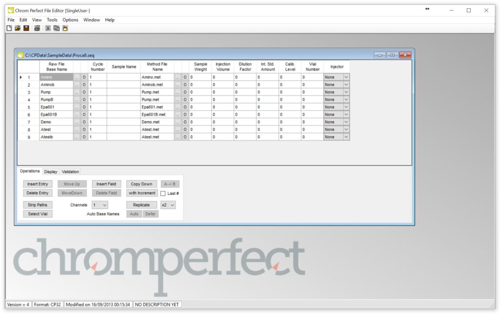 Chromperfect - SL - Kromatografi, dataprogram - HOUM